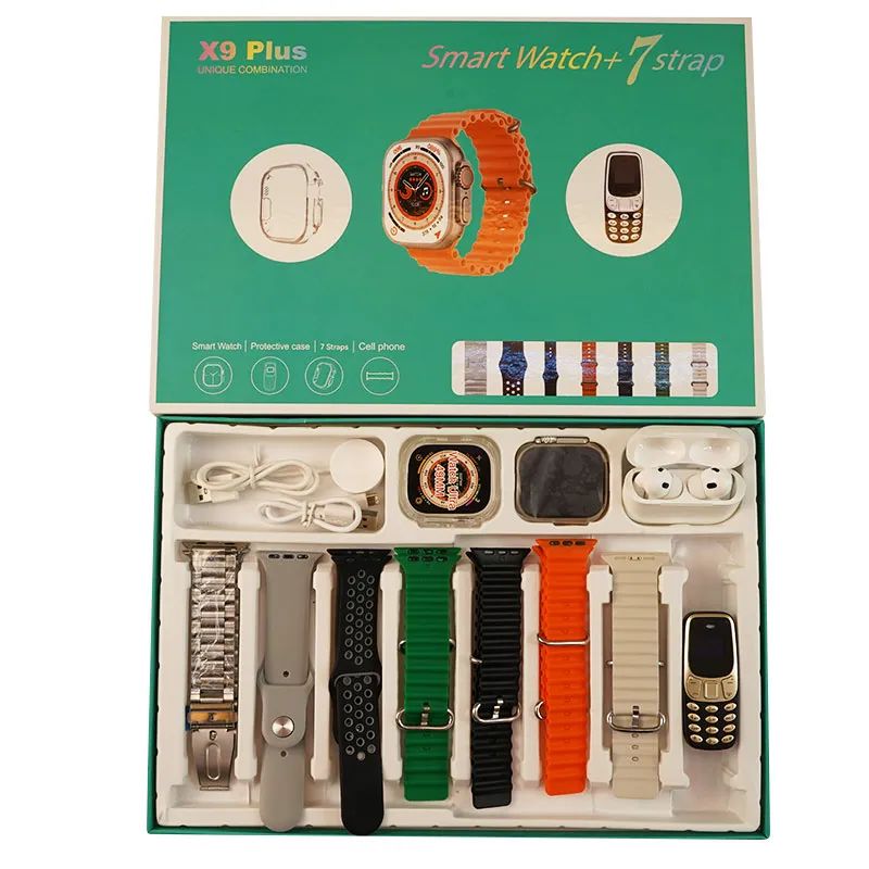 X9 Plus Smartwatch and Feature Phone Combination Set | GenTech Mart ...
